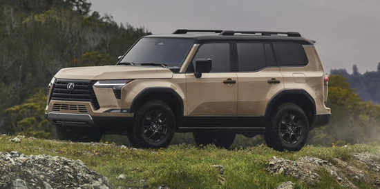 24款雷克萨斯GX550搭载3.4T汽油发动机现车到店70多万起售